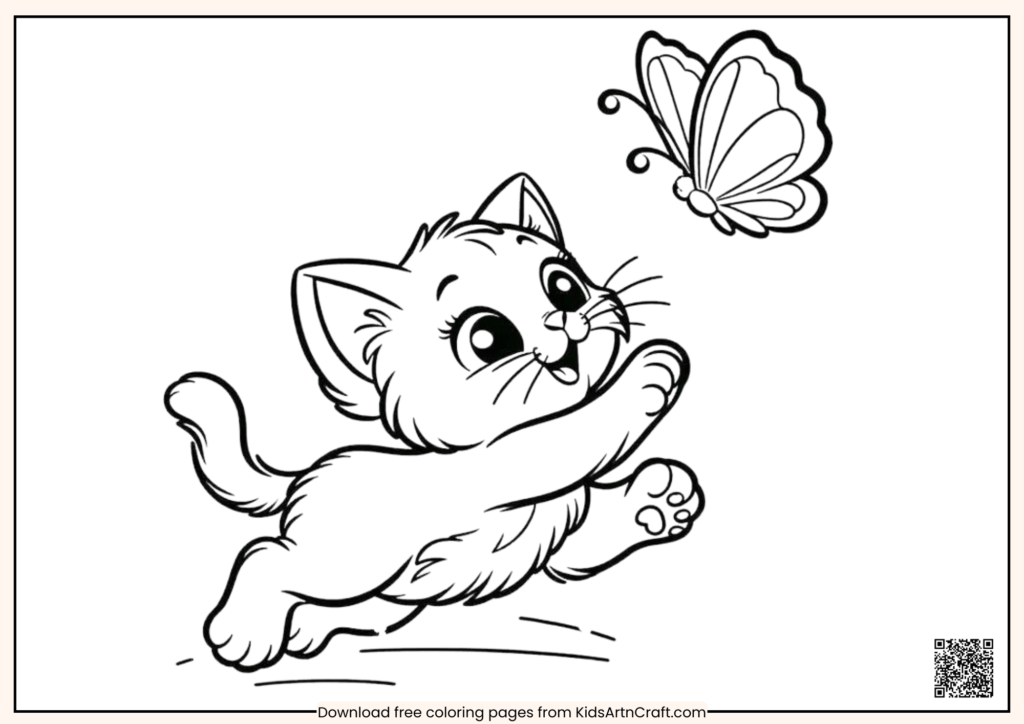 Animal Adventure Coloring Pages For Kids - Kids Art & Craft