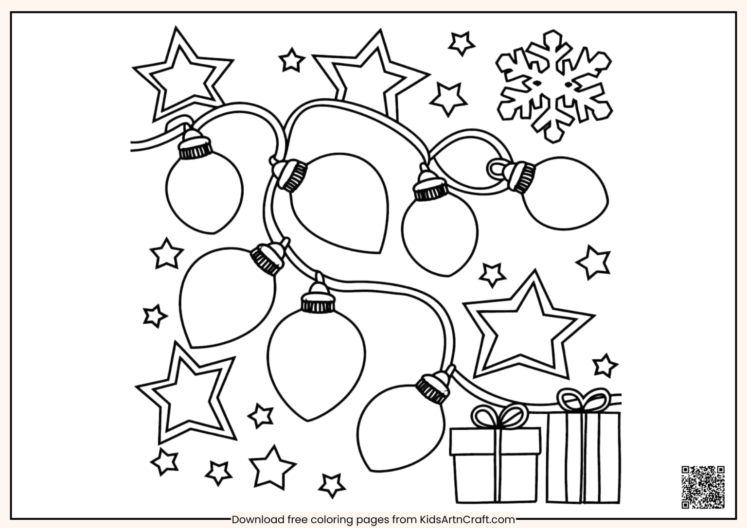 Christmas Ornaments Coloring Printables and Worksheets For Kids - Kids ...