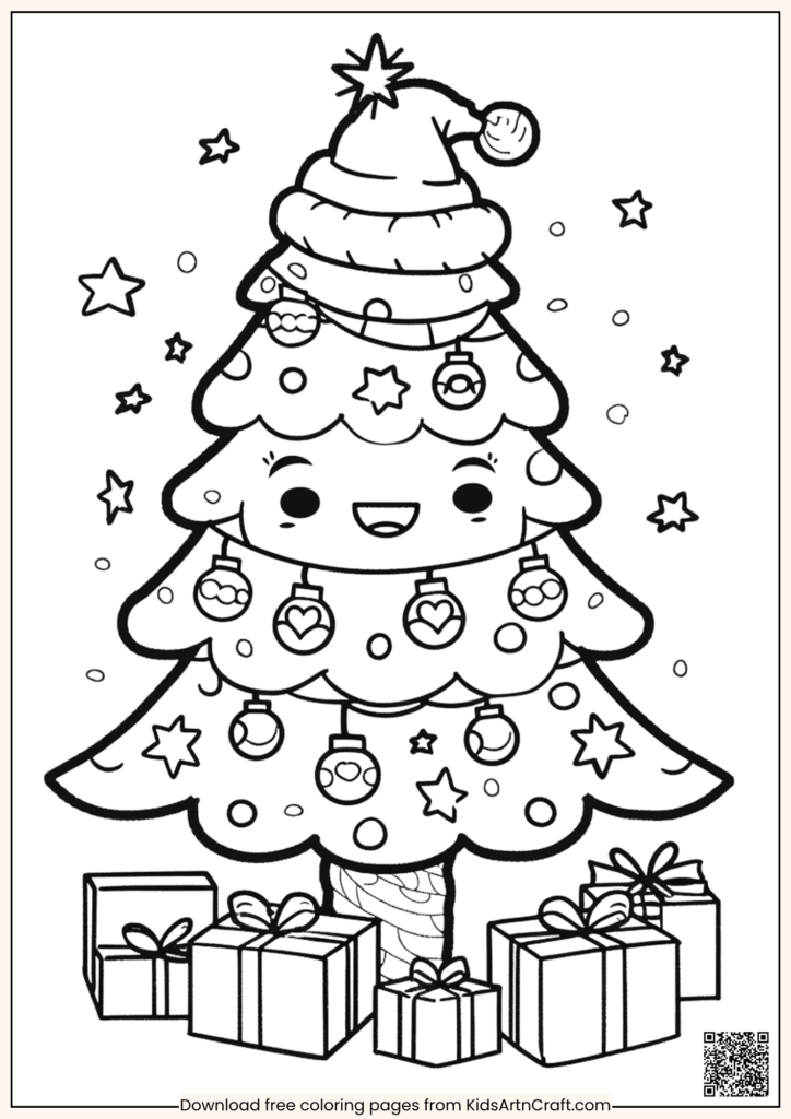 Christmas Themed Coloring Page Activities For Kids - Free Printables ...