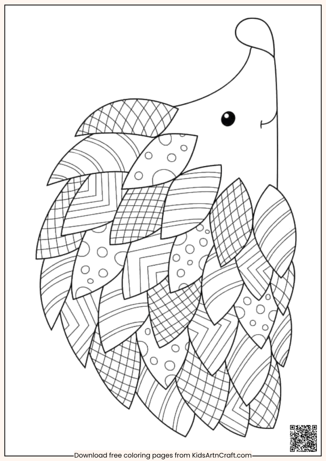 Unique & Creative Coloring Pages For Kids - Free Worksheet Printable ...