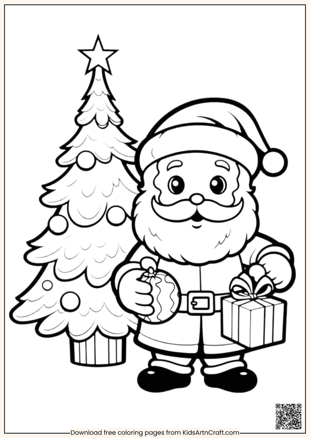Free Printable Christmas Coloring Pages For Kids - Kids Art & Craft