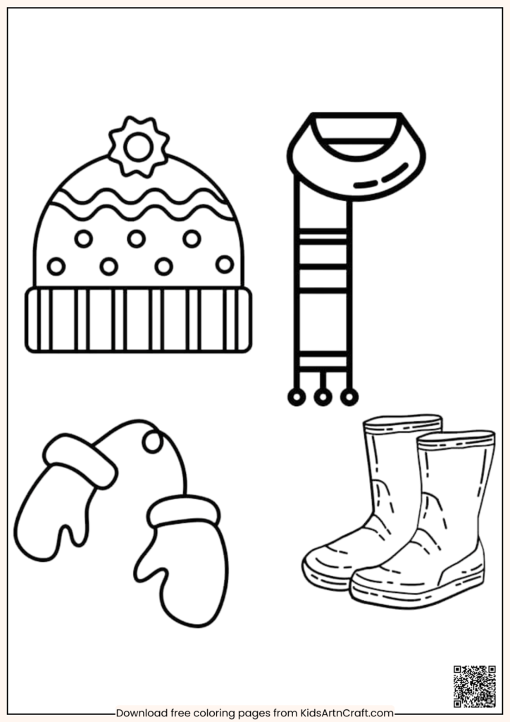 Christmas Holiday Coloring Page Worksheets for Young Learners - Kids ...