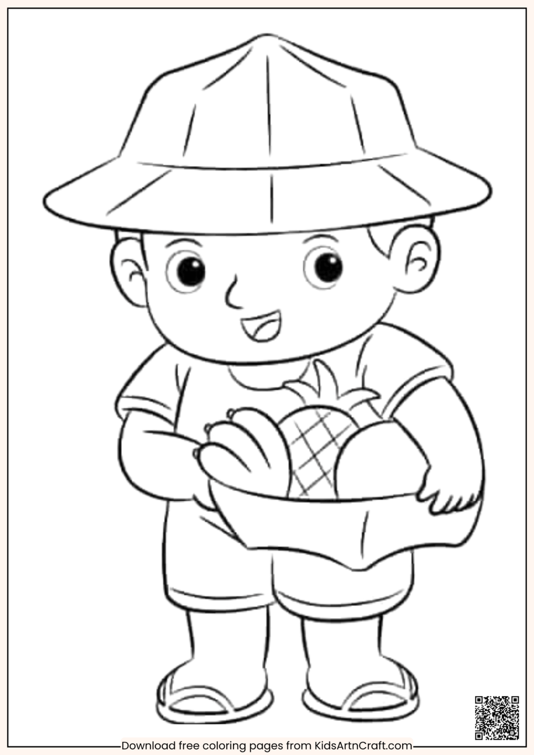 Community Helpers Coloring Pages For Kids - Kids Art & Craft