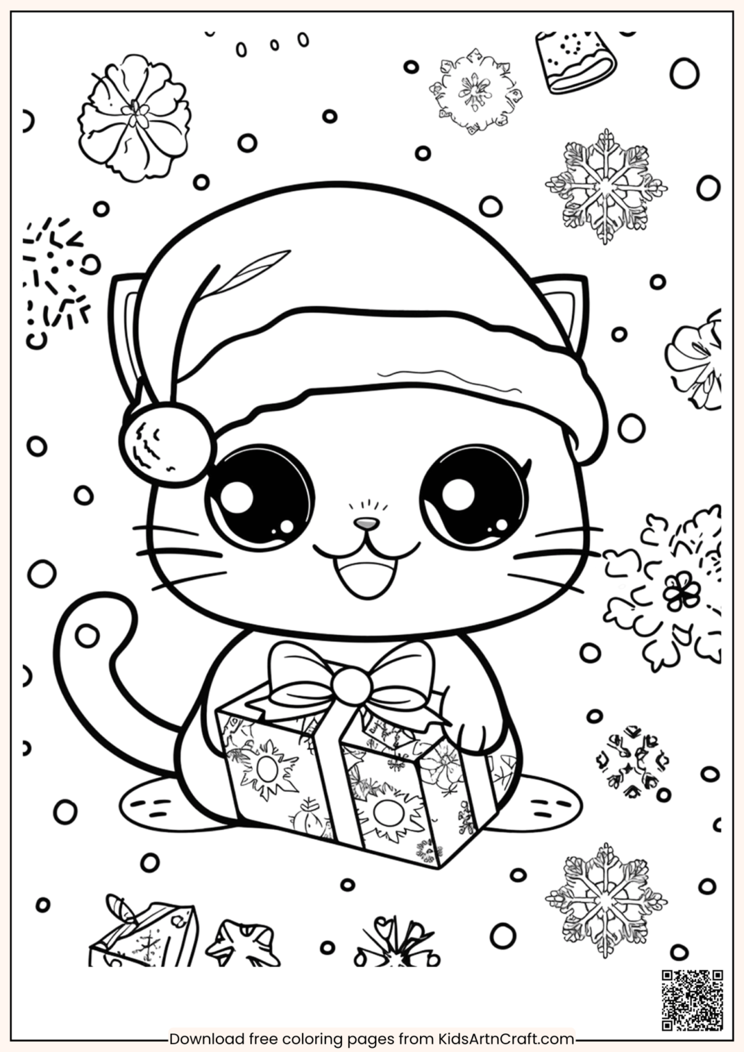 Christmas Themed Coloring Page Activities For Kids - Free Printables ...