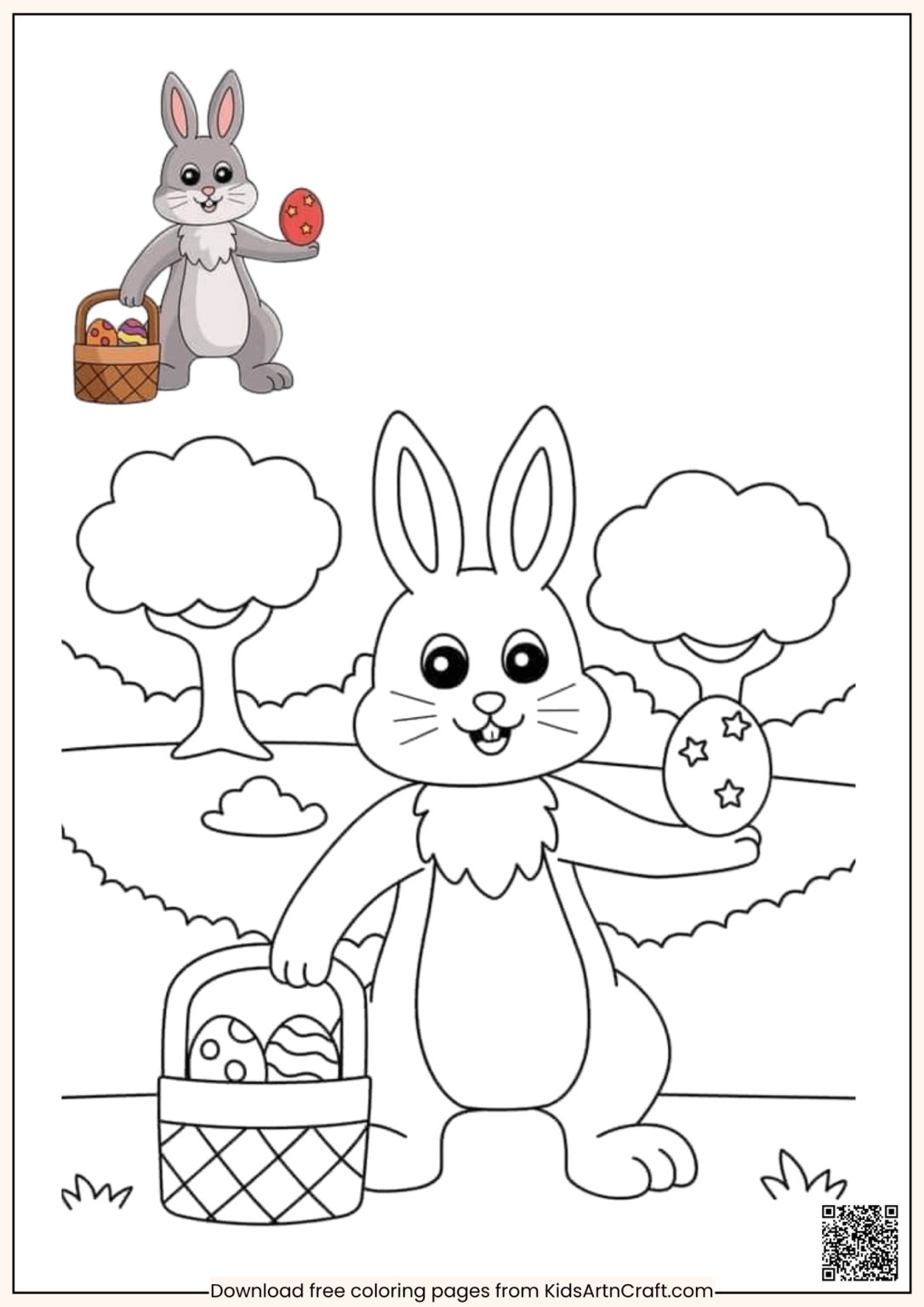 Free Printable Easter Coloring Pages for Kids & Adults - Kids Art & Craft