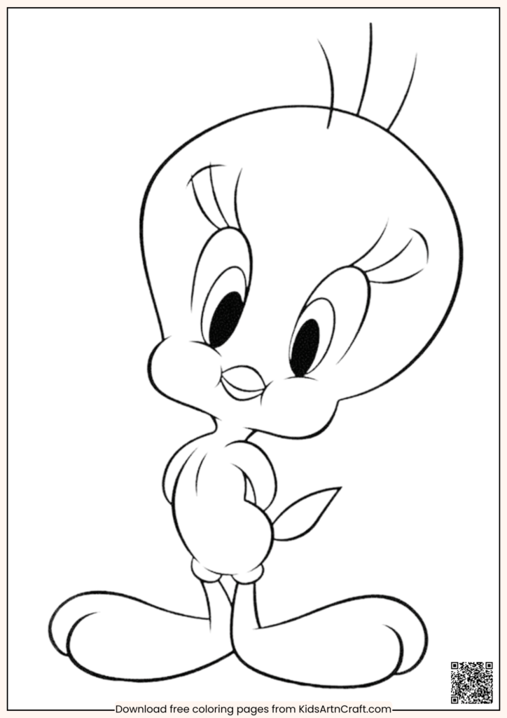 Free Printable Cartoon Character Coloring Pages For Kids - Kids Art & Craft