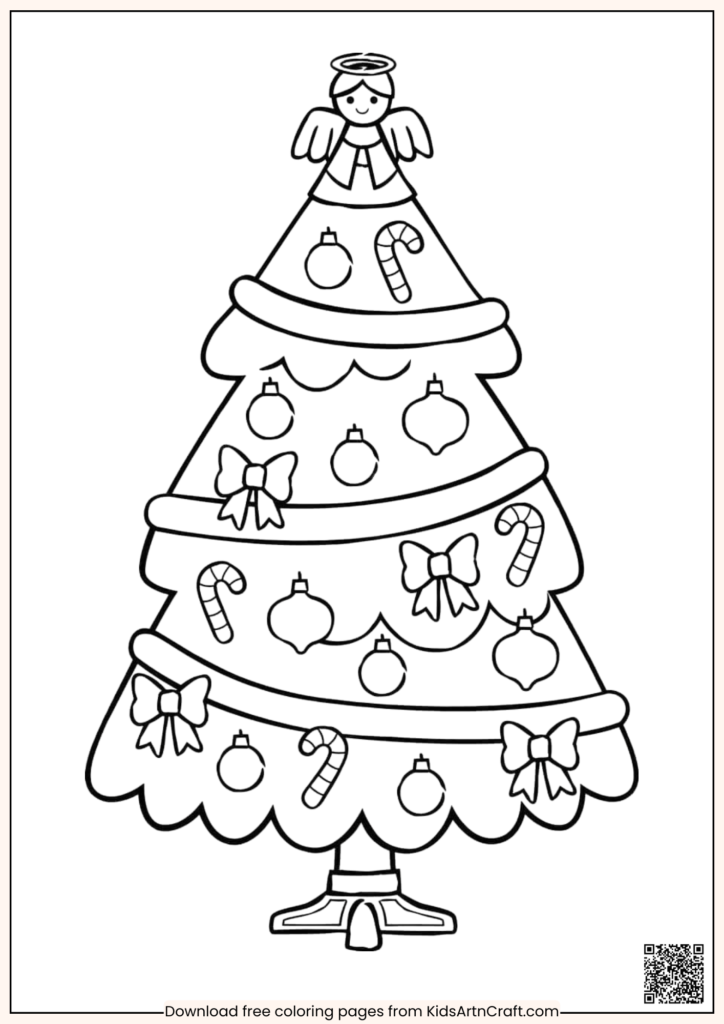 Free Printable Christmas Coloring Pages For Kids - Kids Art & Craft