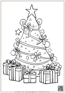 Creative Christmas Coloring Pages For Kids - Kids Art & Craft