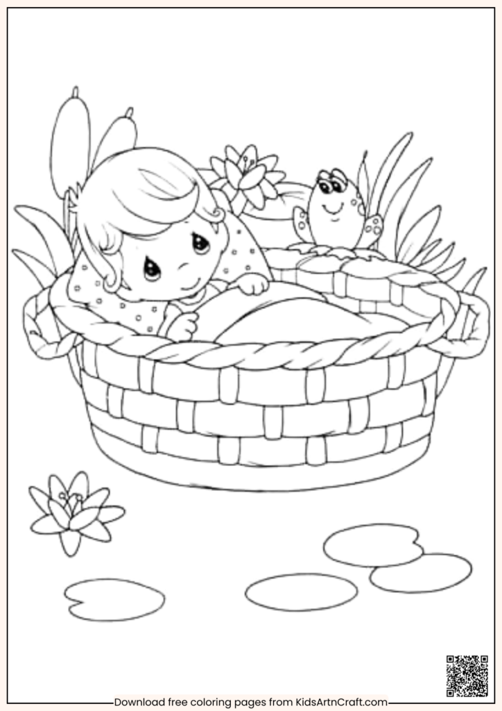 Adorable Precious Moments Coloring Pages For Kids - Free and Printable ...
