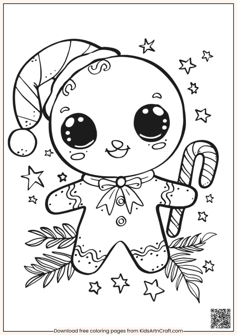 Free Printable Christmas Coloring Pages For Kids - Kids Art & Craft