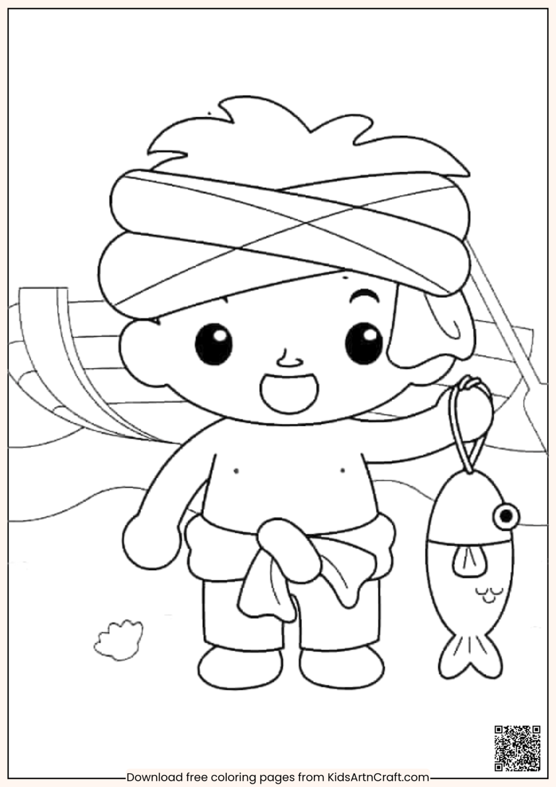 Community Helpers Fun Coloring Page Worksheets for Kids - Kids Art & Craft