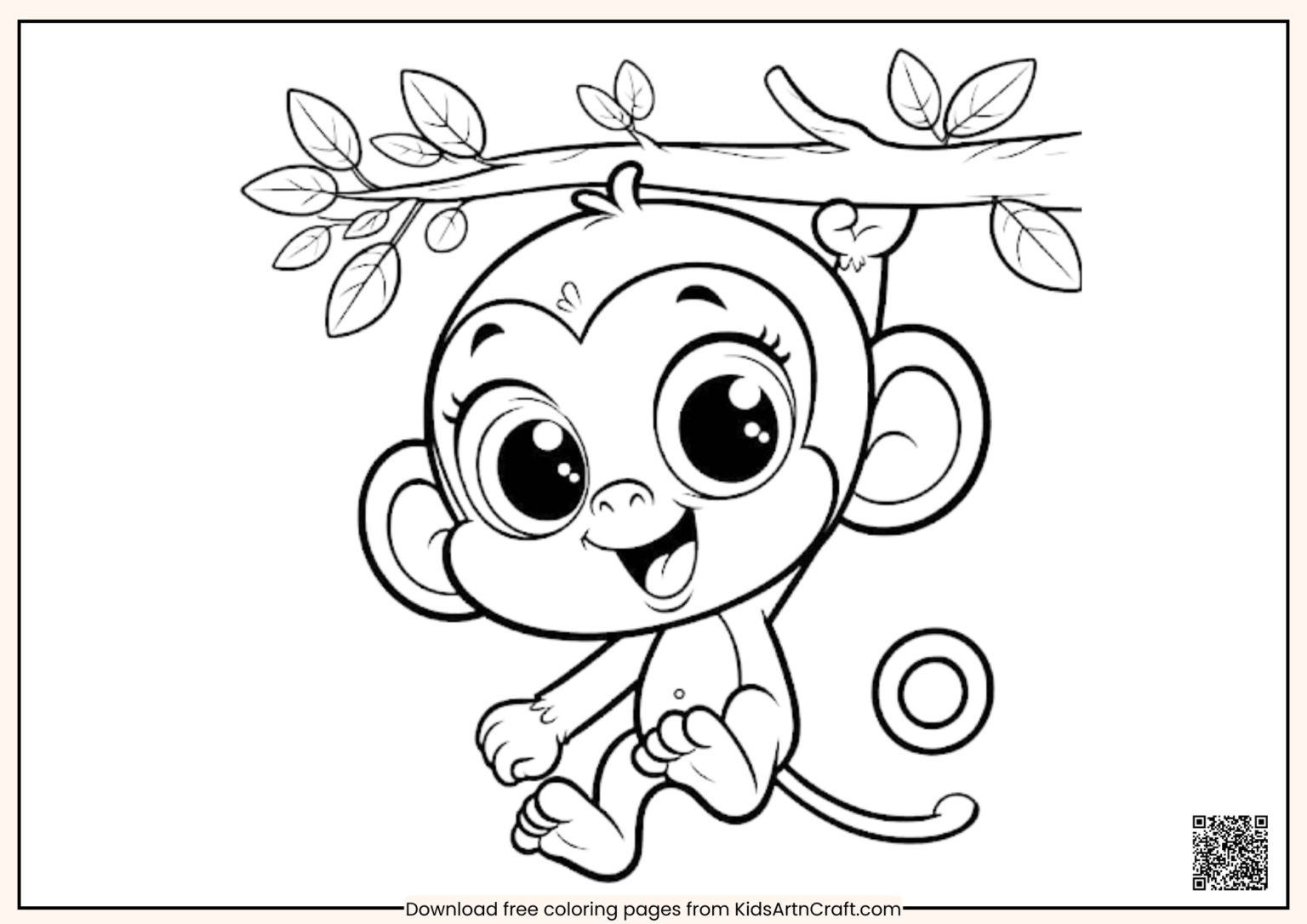 Animal Adventure Coloring Pages For Kids - Kids Art & Craft