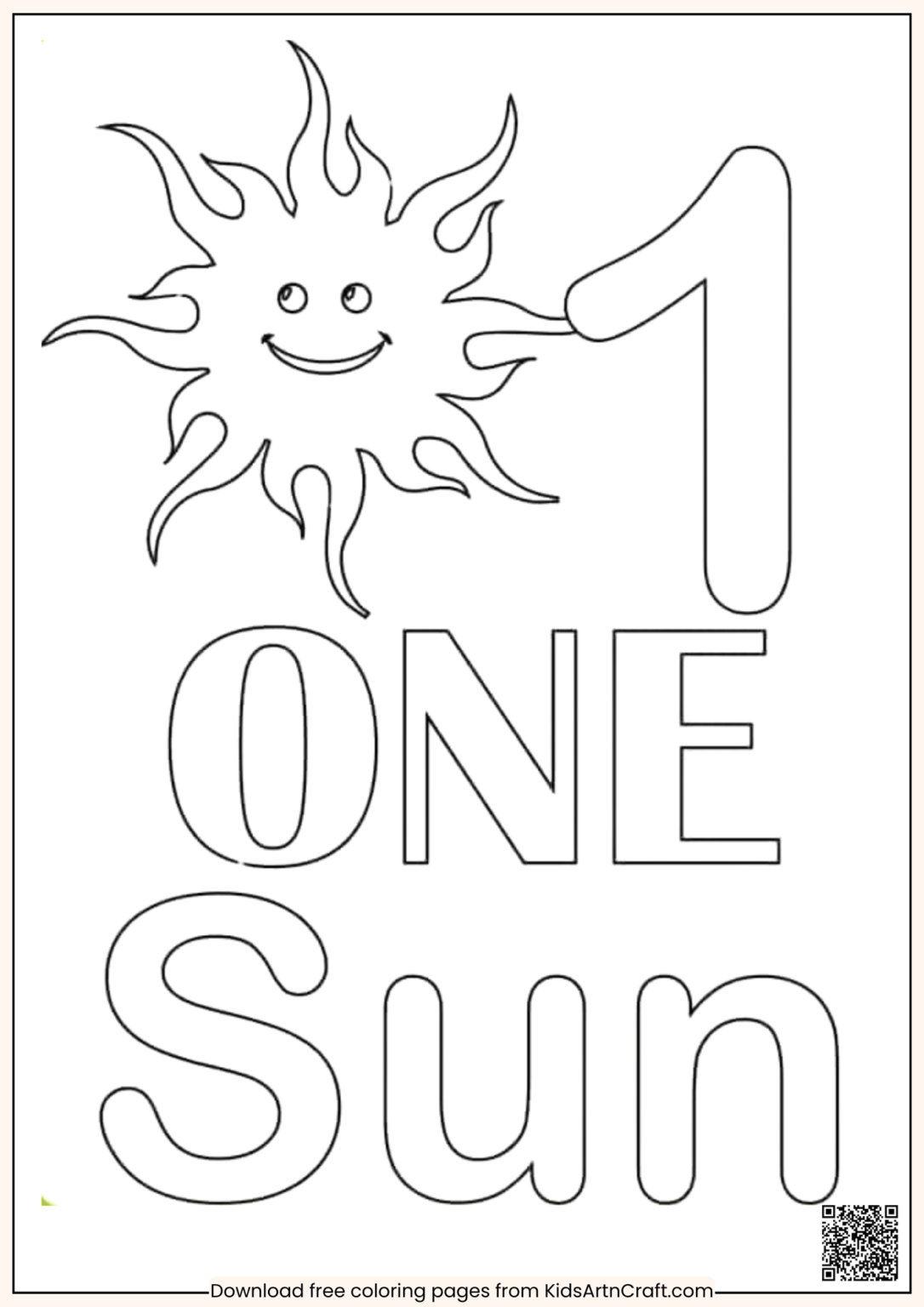 Unique Number-Themed (1 to10) Coloring Pages for Children - Kids Art ...