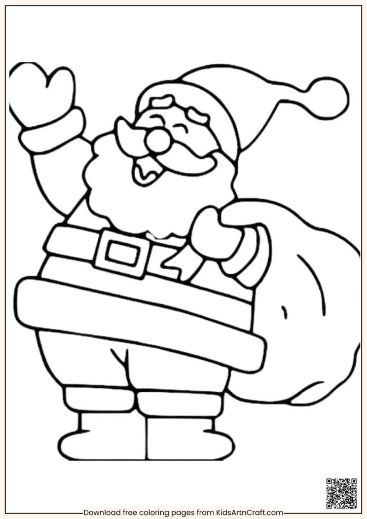 Christmas Holiday Coloring Page Worksheets for Young Learners - Kids ...