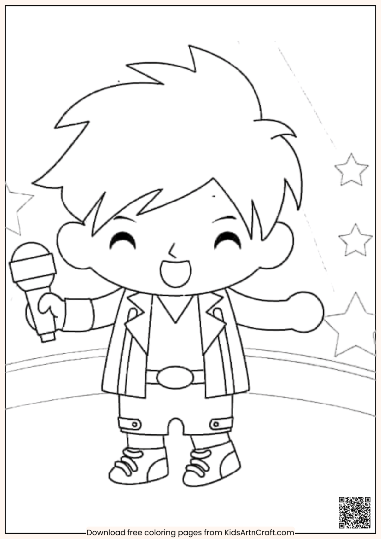 Community Helpers Coloring Pages For Kids - Kids Art & Craft