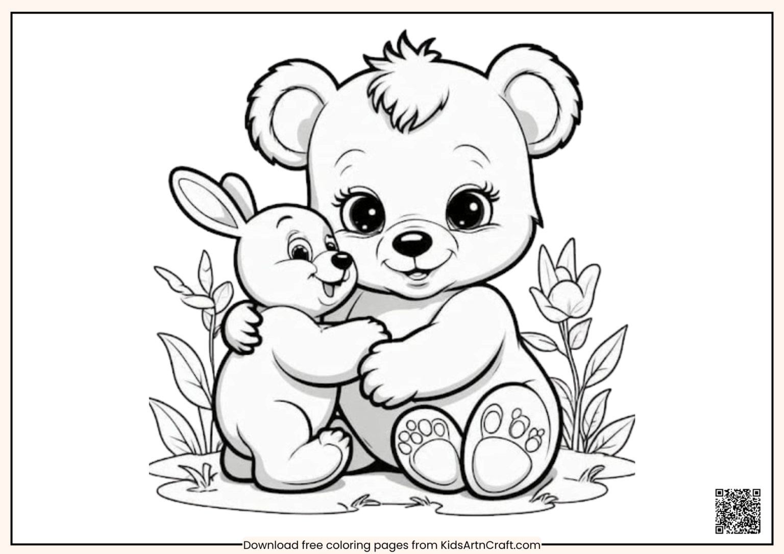 Animal Adventure Coloring Pages For Kids - Kids Art & Craft