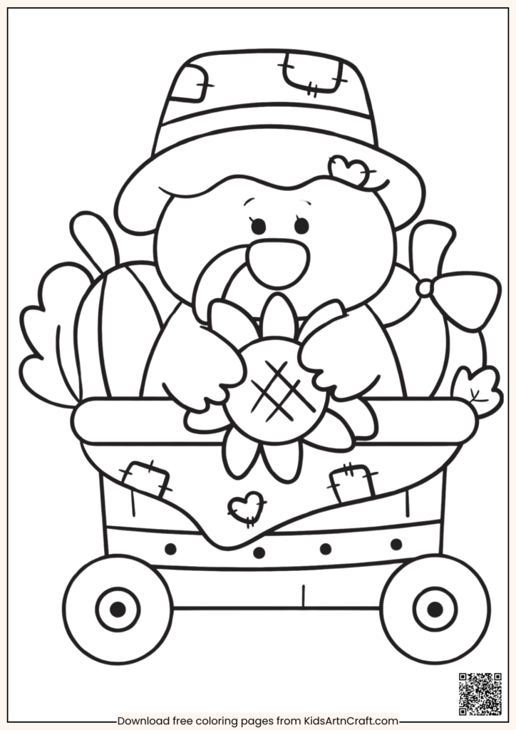 Celebrate Thanksgiving with Free Printable Coloring Pages for Kids ...