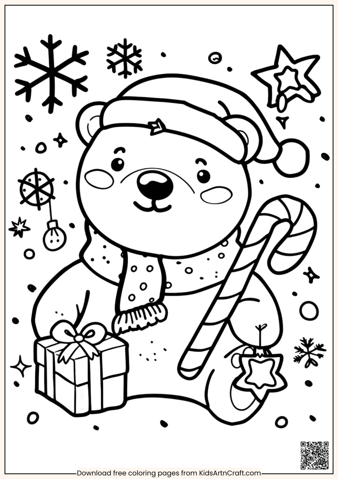 Christmas Themed Coloring Page Activities For Kids - Free Printables ...