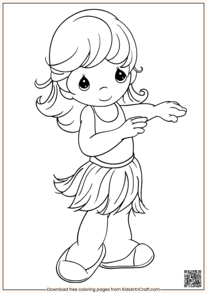 Free Printable Precious Moments Coloring Pages For Kids - Kids Art & Craft