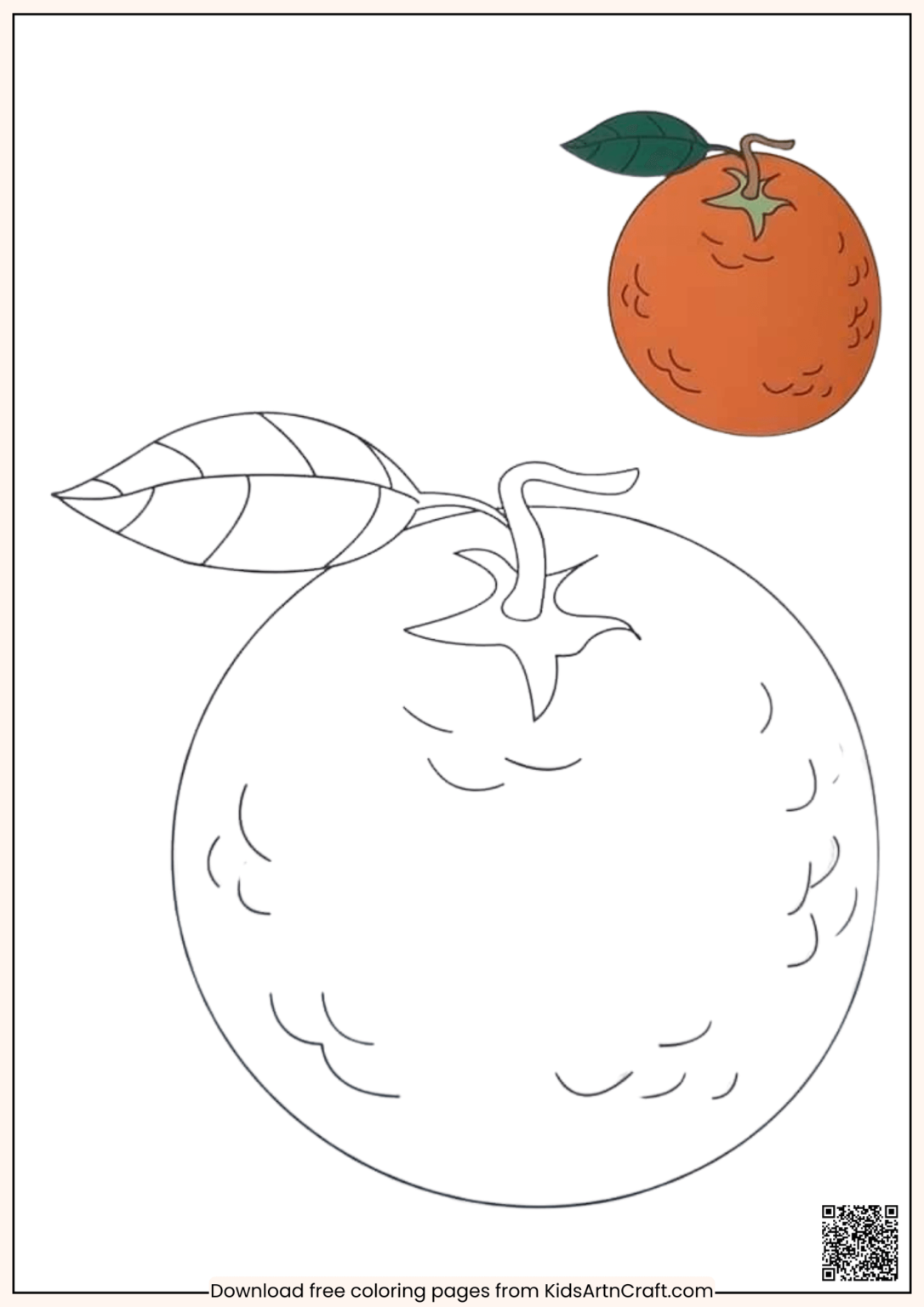 Delicious Fruits Coloring Pages for Children - Free Worksheet Printable ...