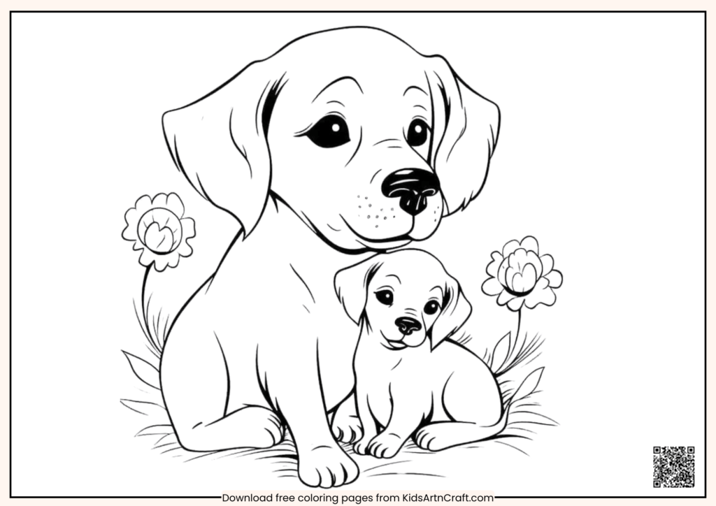 Animal Adventure Coloring Pages For Kids - Kids Art & Craft