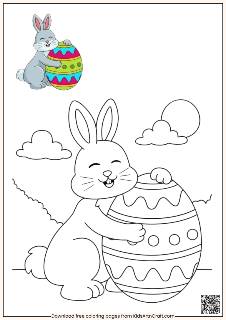 Free Printable Easter Coloring Pages for Kids & Adults - Kids Art & Craft
