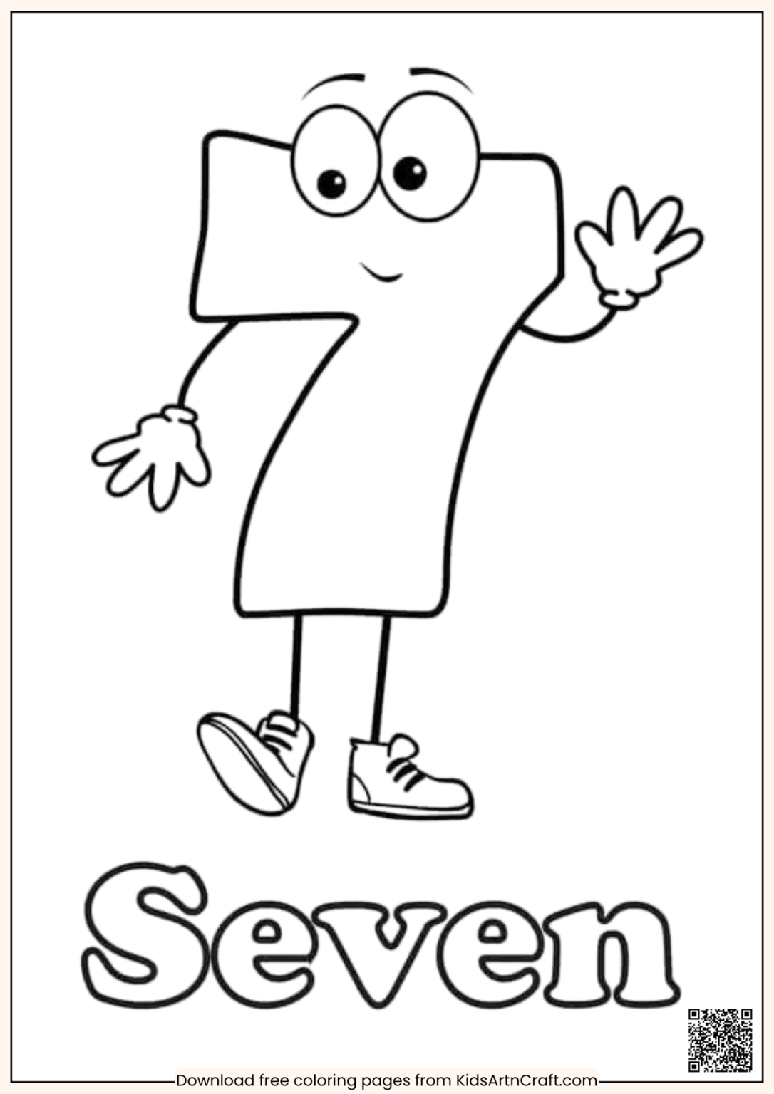 Number Coloring Pages 1 to 10 Worksheets for Preschool Kids - Kids Art ...