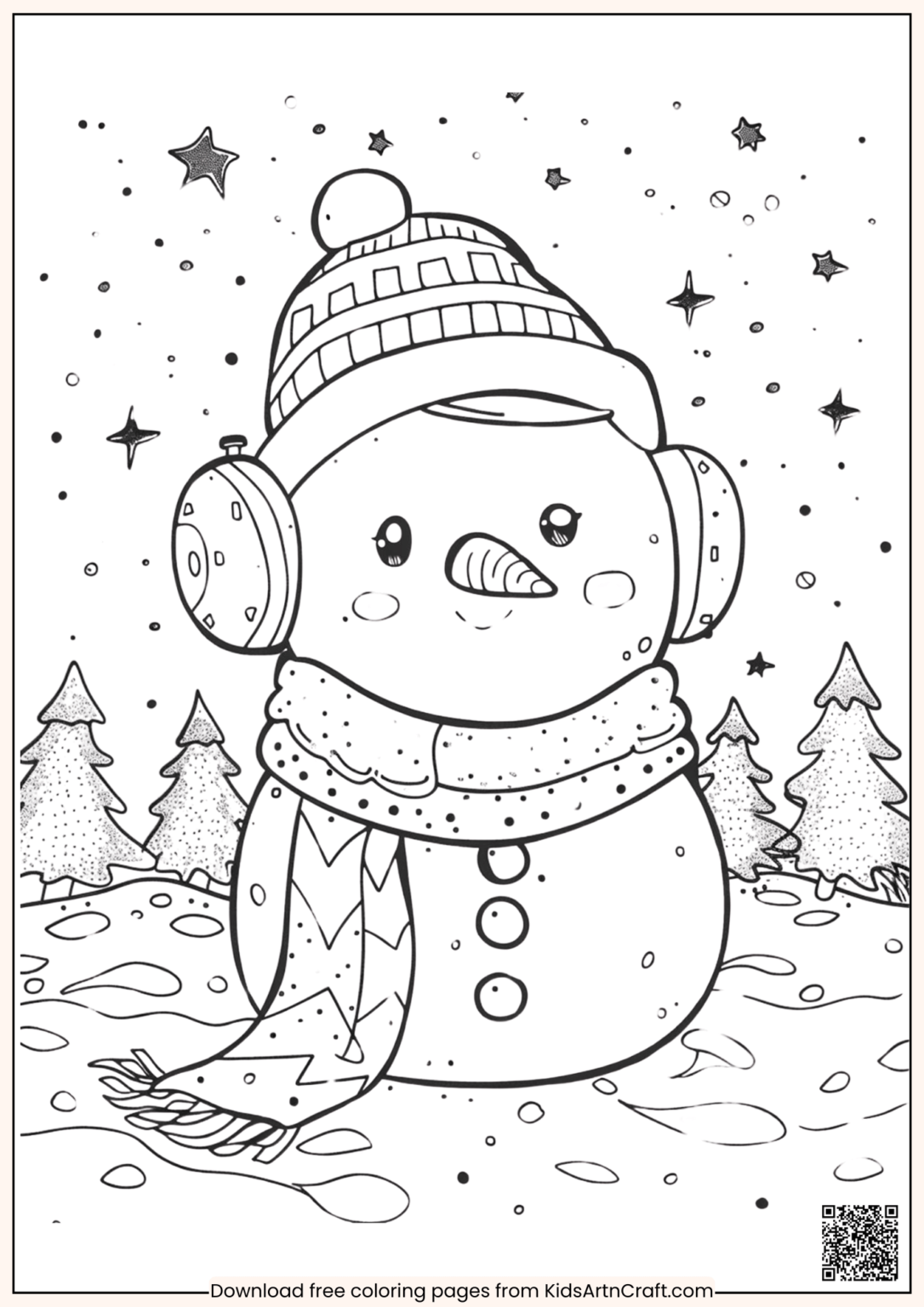 Christmas Holiday Coloring Page Worksheets for Young Learners - Kids ...