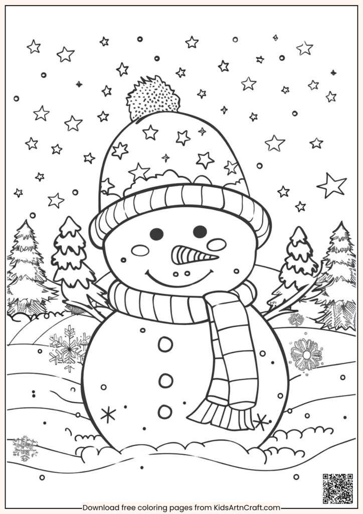 Christmas Holiday Coloring Page Worksheets for Young Learners - Kids ...