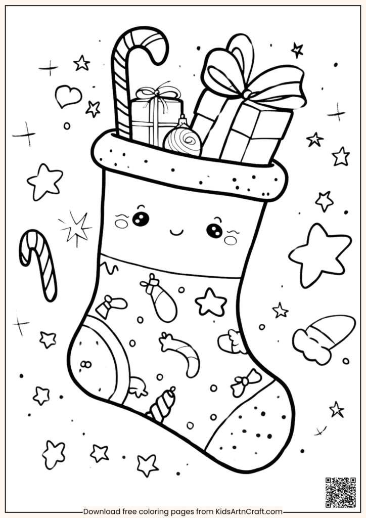 Christmas Holiday Coloring Page Worksheets for Young Learners - Kids ...
