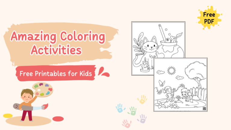 Amazing Coloring Activities for Kids and Children to Enjoy - Kids Art ...