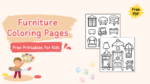 Free Printable Furniture Coloring Pages for Kids - Kids Art & Craft