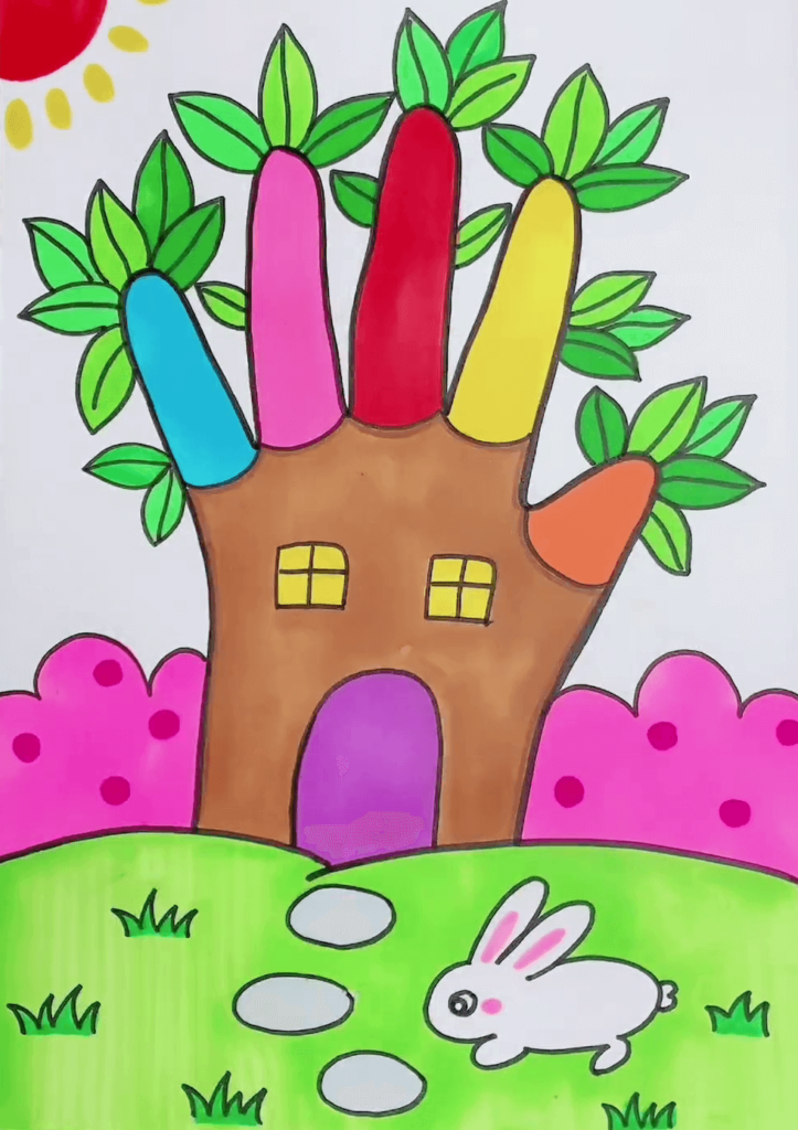Easy Colorful Drawings For Grade 3-4 Kids - Kids Art & Craft