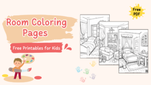Room Coloring Pages For Kids With Parents - Kids Art & Craft
