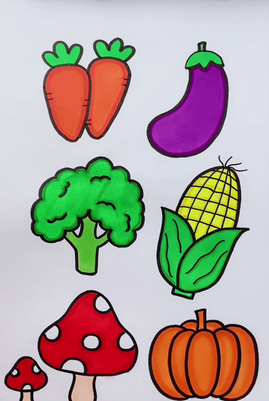 Easy Colorful Drawings For Grade 3-4 Kids - Kids Art & Craft