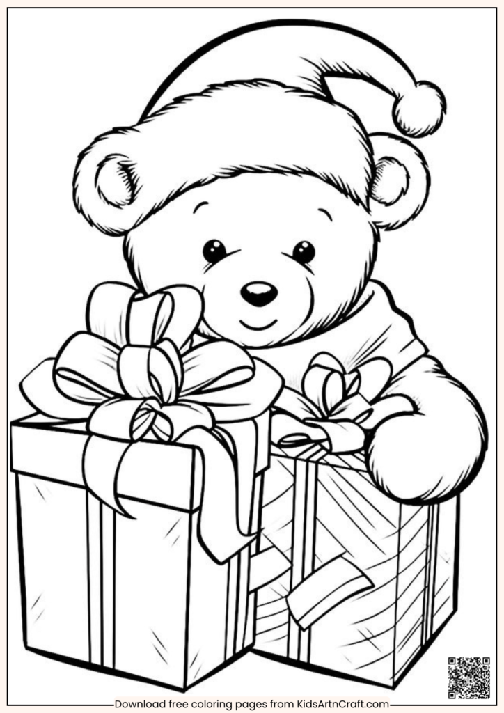 Holiday-Themed Christmas Coloring Pages for Kids - Kids Art & Craft