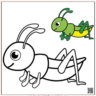 Insect Themed Coloring Page Worksheets For Kids - Free Printable - Kids ...
