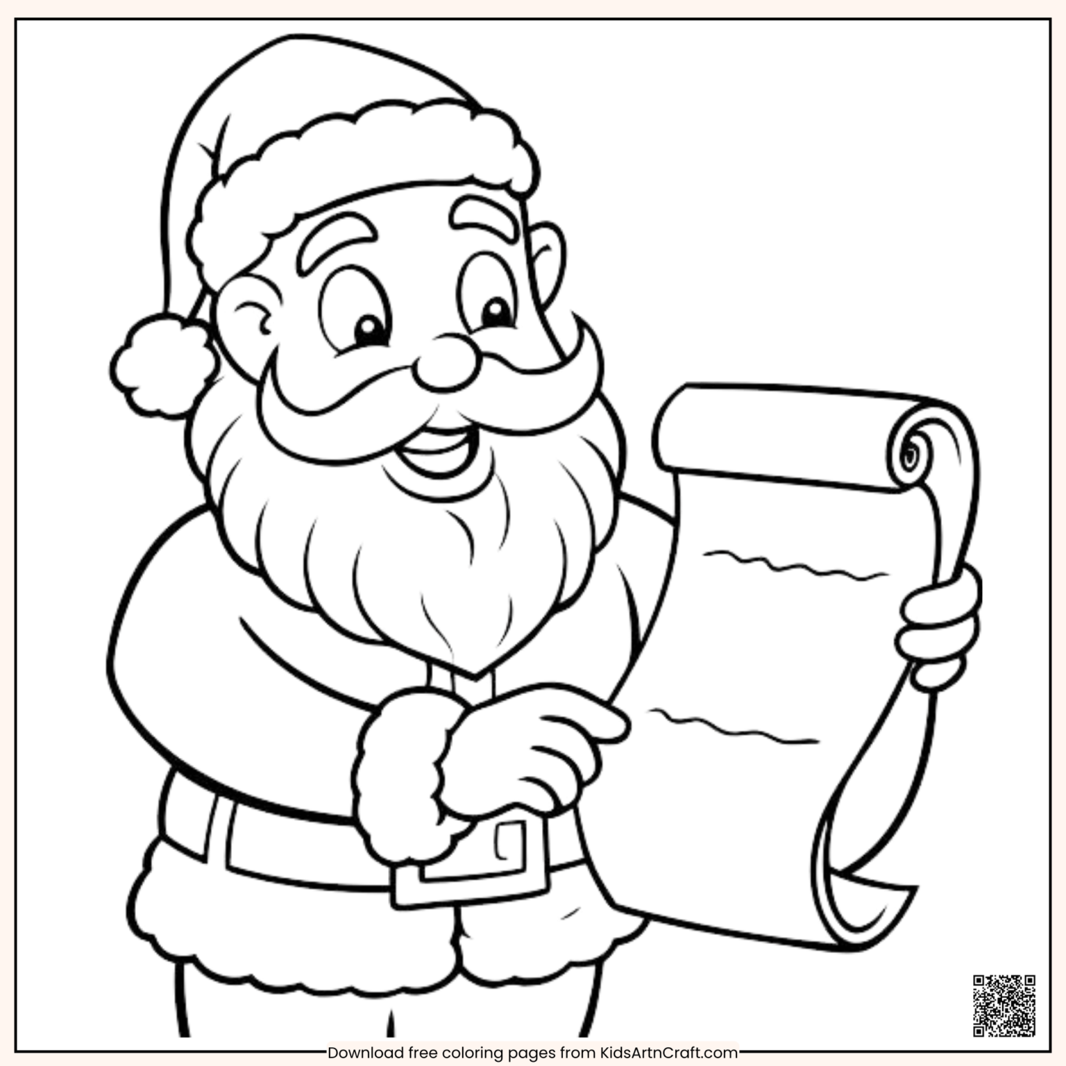 Creative Christmas Coloring Worksheets for Little Artists - Kids Art ...