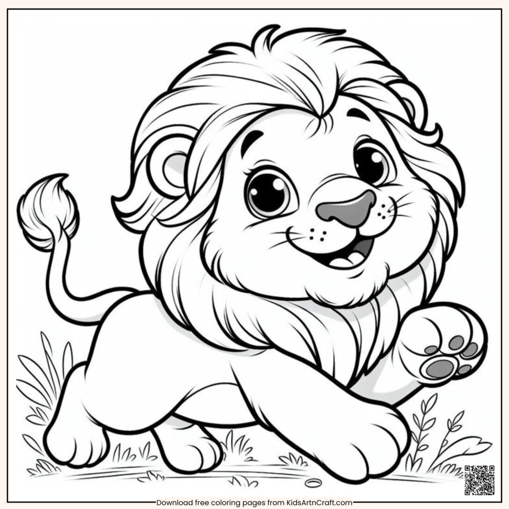 Wild and Wonderful Animal Coloring Pages for Kids - Kids Art & Craft
