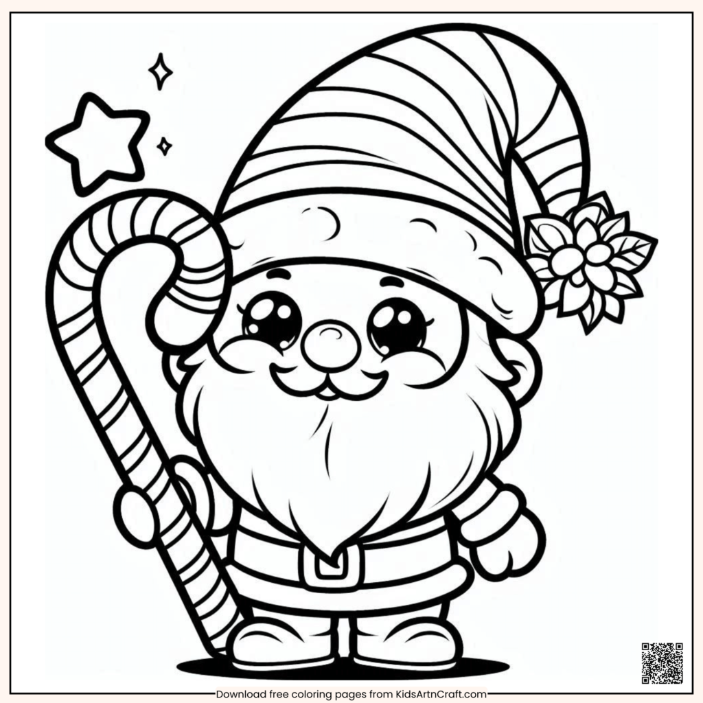 Christmas Creativity: Printable Coloring Pages for Kids - Kids Art & Craft