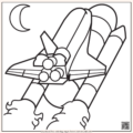 Outer Space Coloring Pages For Kids - Kids Art & Craft