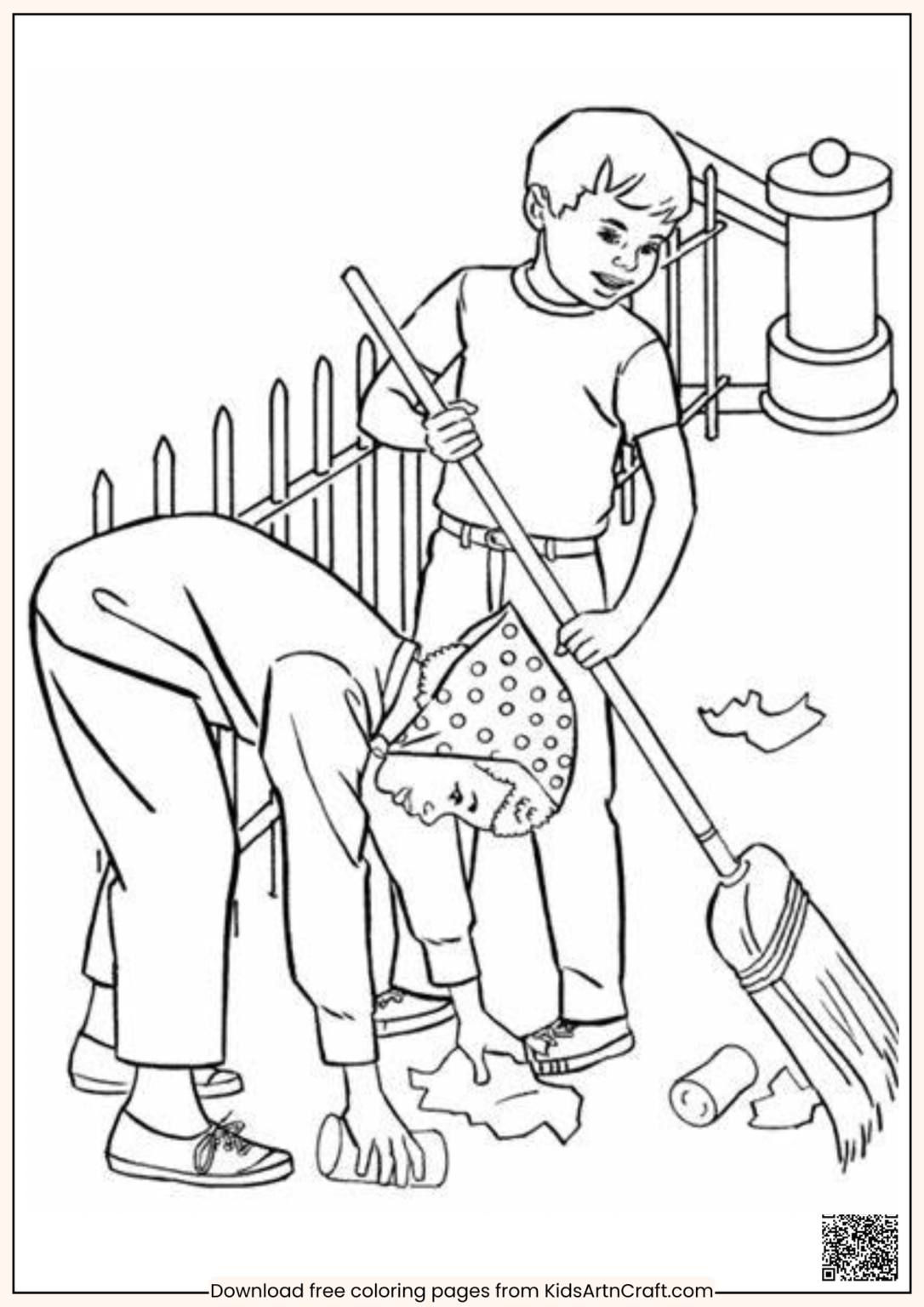Clean India Rise India Coloring Page For Kids - Kids Art & Craft