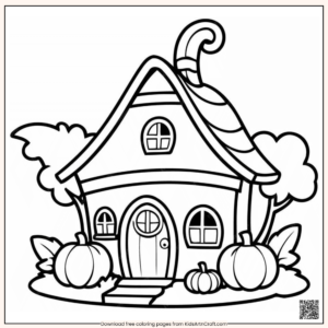Adorable House Designs Coloring Pages for Kids – Printable Activities ...