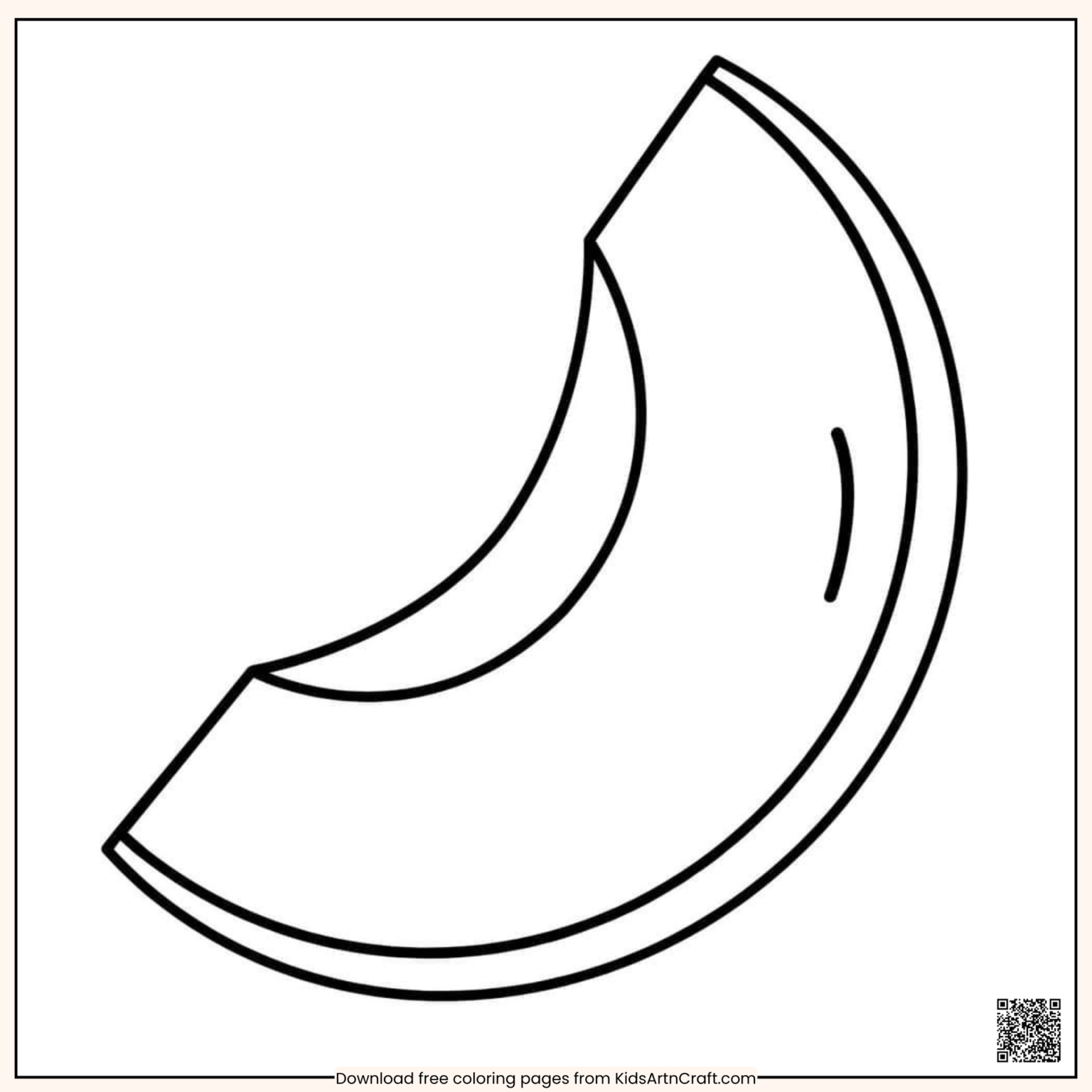 Free Printable Fruit Coloring Worksheets for Kids - Kids Art & Craft