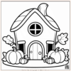 Adorable House Designs Coloring Pages for Kids – Printable Activities ...