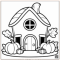 Adorable House Designs Coloring Pages for Kids – Printable Activities ...
