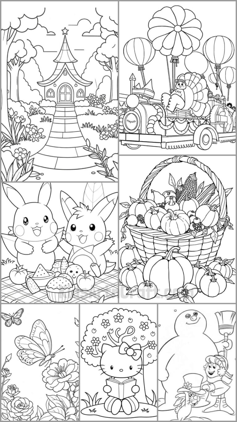 Creative and Entertaining Coloring Pages for Children of All Ages ...