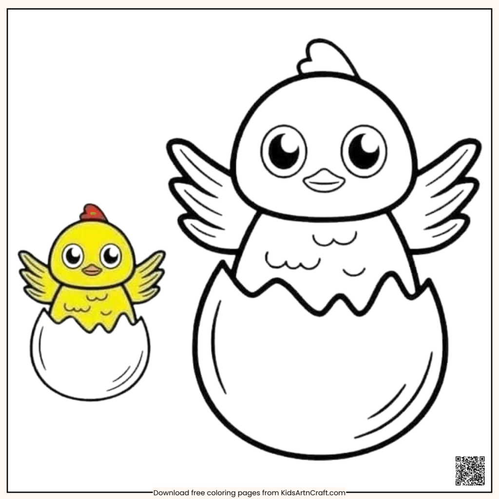 Bright and Creative Coloring Pages For Kids - Kids Art & Craft