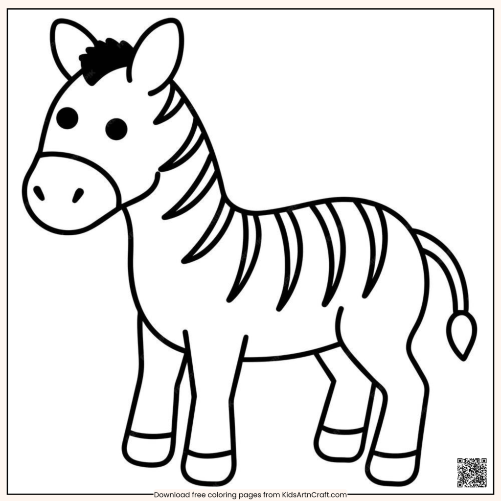 Exciting Animal Coloring Page Worksheets for Kids - Kids Art & Craft