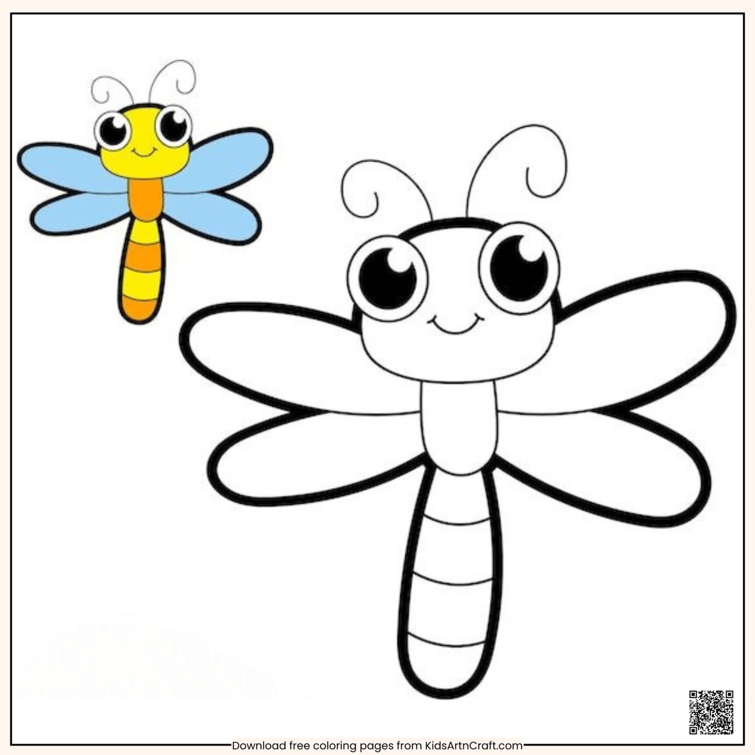 Insect Themed Coloring Page Worksheets For Kids - Free Printable - Kids ...